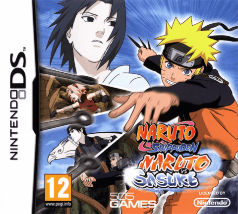 Download Naruto Shippuden - Naruto vs Sasuke (Europe) (Fr,It) Nintendo ...